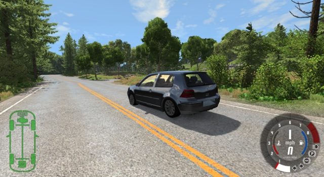 BeamNG Drive - Volkswagen Golf Mk 4 - BeamNG Drive Mods Download
