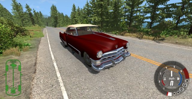 BeamNG Drive - Cadillac Series 62 Convertible 1949 Car Mod - BeamNG ...