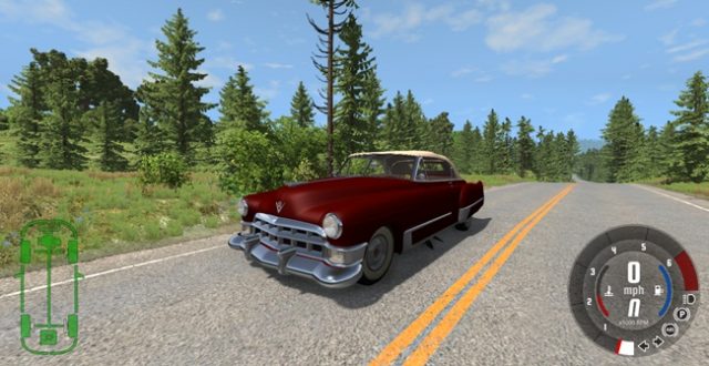 BeamNG Drive - Cadillac Series 62 Convertible 1949 Car Mod - BeamNG ...