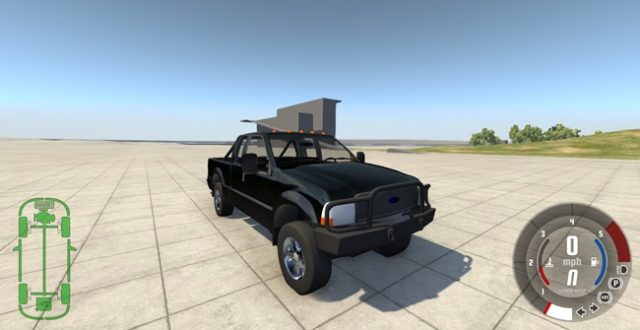 BeamNG Drive - Ford F-250 2004 Pickup Mod - BeamNG Drive Mods Download