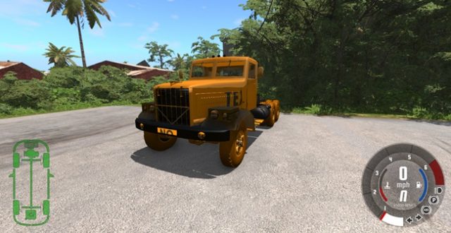 BeamNG - Man Tgs 18.480 Truck - BeamNG Drive Mods Download