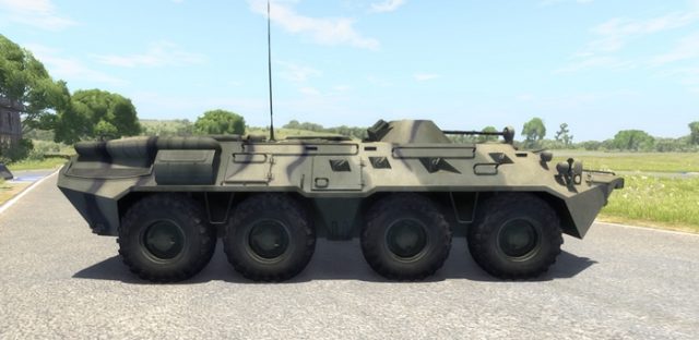 BeamNG Drive - BTR-80 V2.1 Army Truck - BeamNG Drive Mods Download
