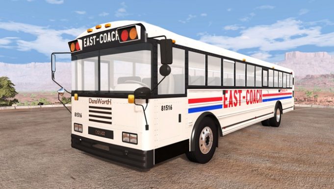 BeamNG Drive - Blue Bird American School Bus Mod - BeamNG Drive Mods ...