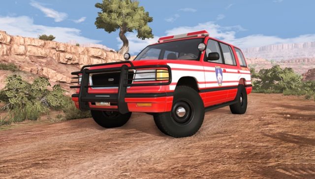BeamNG - Gavril Roamer DeWitt NY Fire Department Squad - BeamNG Drive ...
