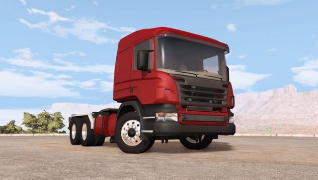 BeamNG - Kenworth T880 Flatbed Towing Big Trucks Day Cab - BeamNG Drive ...