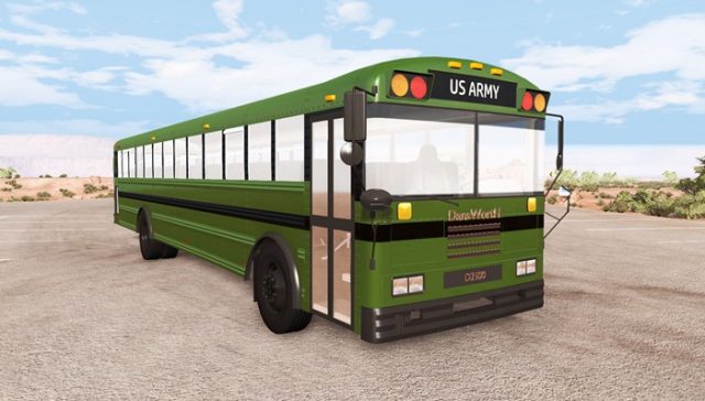 BeamNG Drive - Blue Bird American School Bus Mod - BeamNG Drive Mods ...