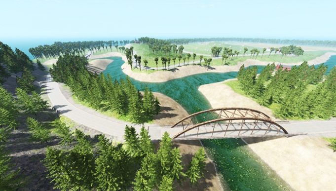 BeamNG - Austrian Dragstrip Map 1.1 - BeamNG Drive Mods Download