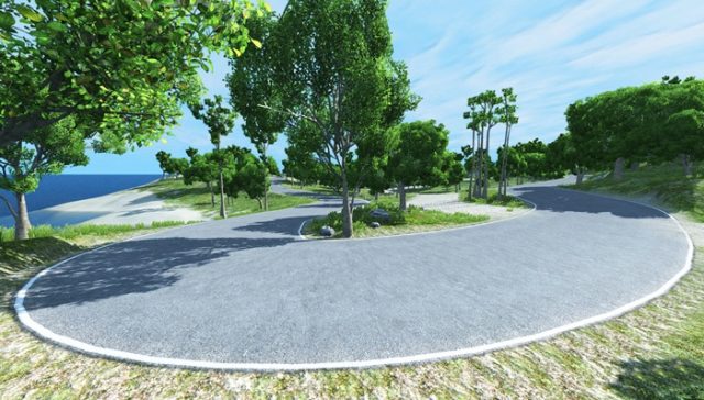 BeamNG - Rally island Map v1.1 - BeamNG Drive Mods Download