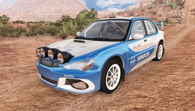 BeamNG - Hirochi Sunburst Roof Scoop - BeamNG Drive Mods Download