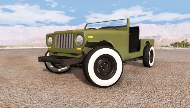 BeamNG - Gavril Bluebuck Pre-Facelift V0.0.5 - BeamNG Drive Mods Download