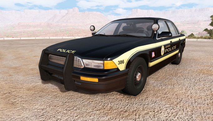 BeamNG - Gavril Grand Marshall Jenisen Police v2.0 - BeamNG Drive Mods ...