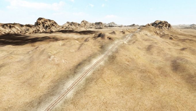 BeamNG - Bonneville Salt Flats Map v1.2 - BeamNG Drive Mods Download