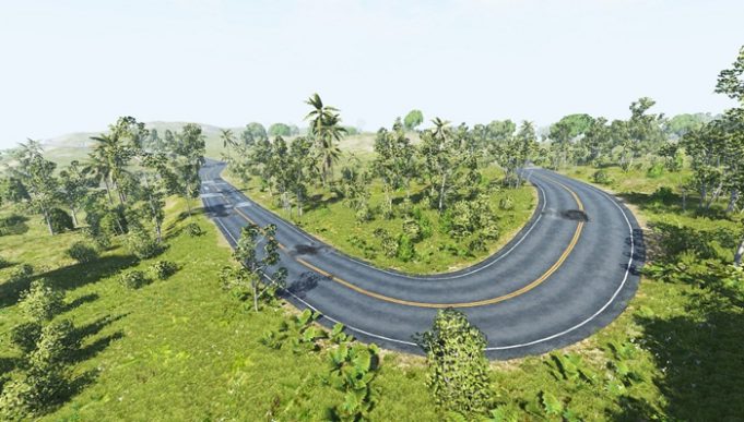 BeamNG - German Autobahn Map - BeamNG Drive Mods Download
