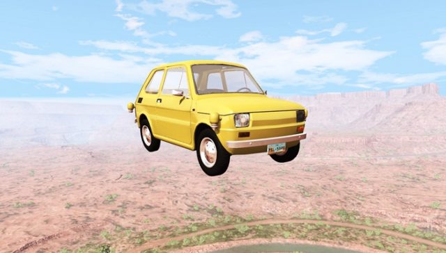 BeamNG - Fiat 126p Flying v0.1 - BeamNG Drive Mods Download