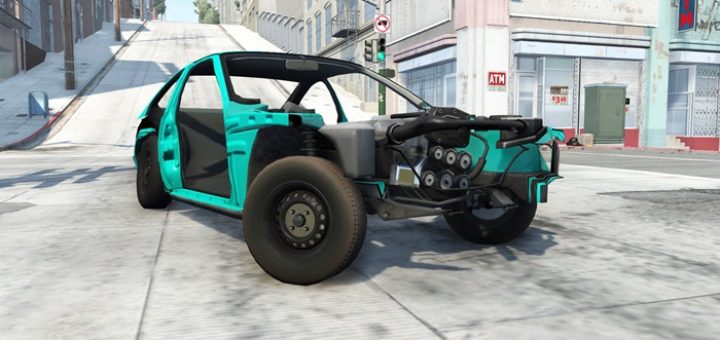 BeamNG - Renault Master L2H2 Van 2018 - BeamNG Drive Mods Download