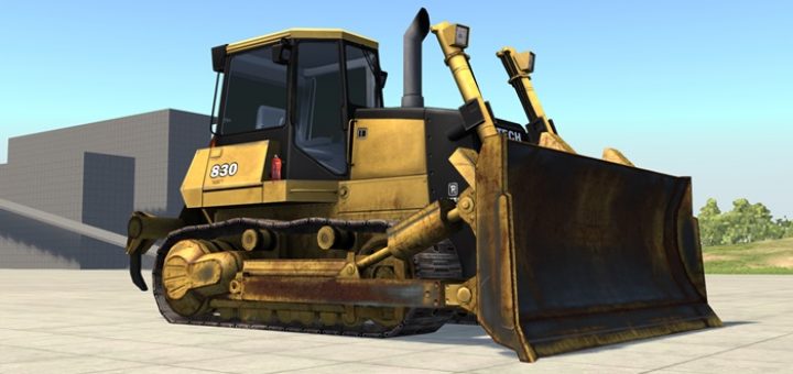 BeamNG - Wolf Heavy Industries Medium Forklift - BeamNG Drive Mods Download