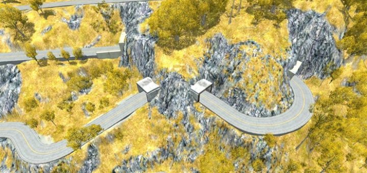 BeamNG - German Autobahn Map - BeamNG Drive Mods Download