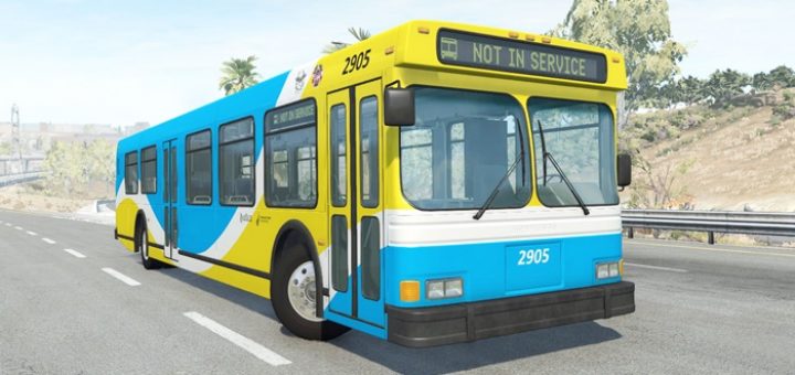 BeamNG - Freightliner FS-65 School Bus V1.02 - BeamNG Drive Mods Download