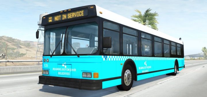 BeamNG - Wentward ET40L Bus V0.9 - BeamNG Drive Mods Download