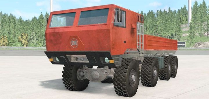 BeamNG - Peterbilt W900 MS Semi V2.0 - BeamNG Drive Mods Download