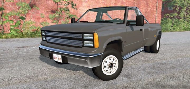 BeamNG - Chevrolet Silverado 3500 HD Crew Cab 2020 - BeamNG Drive Mods ...