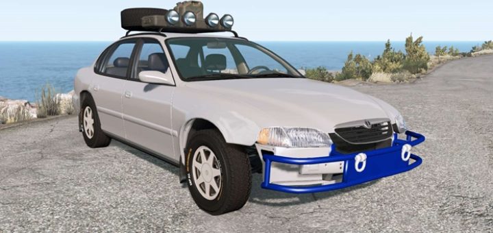 BeamNG - Chevrolet TrailBlazer Harvard Crimson - BeamNG Drive Mods Download