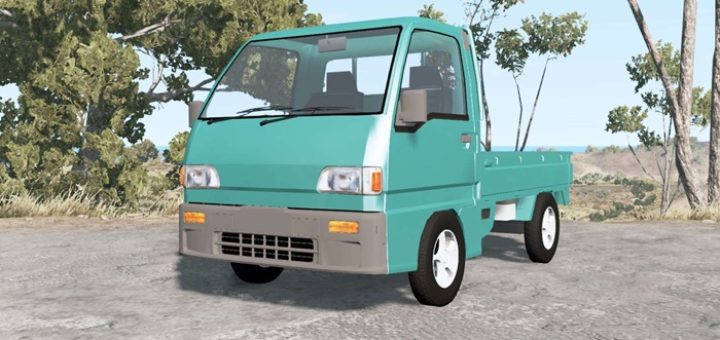 BeamNG - Kenworth T880 Flatbed Towing Big Trucks Day Cab - BeamNG Drive ...