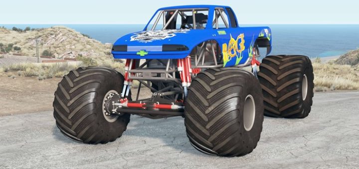 BeamNG - CRD Monster Truck v1.16 - BeamNG Drive Mods Download