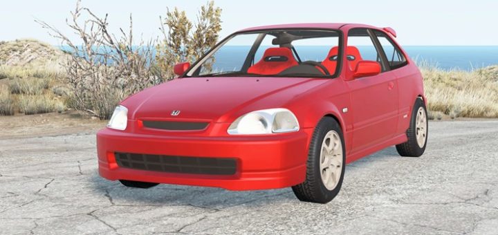 BeamNG - Honda Civic Type R (FK) 2019 - BeamNG Drive Mods Download