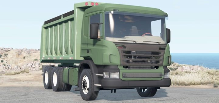BeamNG - Kenworth T880 Flatbed Truck - BeamNG Drive Mods Download