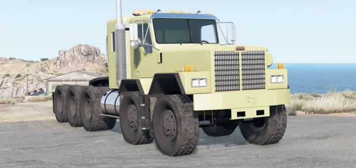 BeamNG - Peterbilt W900 MS Semi V2.0 - BeamNG Drive Mods Download