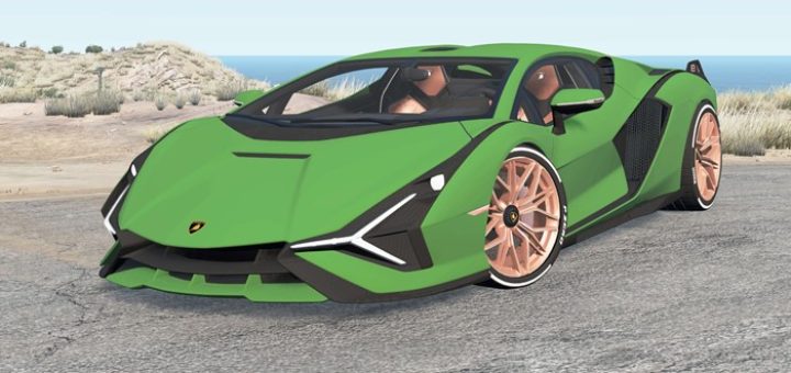 BeamNG - Lamborghini Aventador SVJ - BeamNG Drive Mods Download