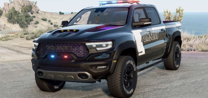 BeamNG - ETK 800-Series Chinese Police Car - BeamNG Drive Mods Download