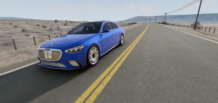 BeamNG - Mercedes-Benz GLS 2022 (0.38) - BeamNG Drive Mods Download