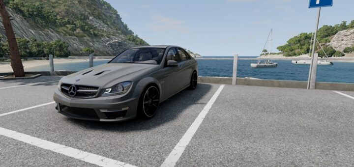 BeamNG - Mercedes-Benz C63 (W204) - BeamNG Drive Mods Download
