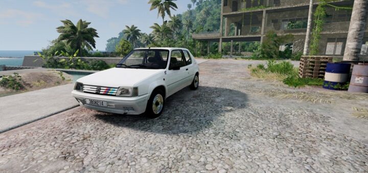 BeamNG - Hirochi Sunburst Hatchback V1.16 - BeamNG Drive Mods Download