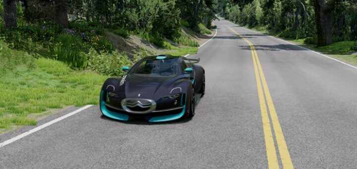 BeamNG - Ibishu Miramar Double Engine - BeamNG Drive Mods Download