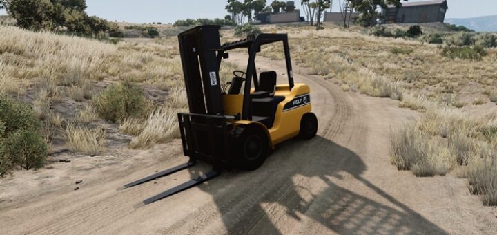 BeamNG - Forklift V1.2 - BeamNG Drive Mods Download