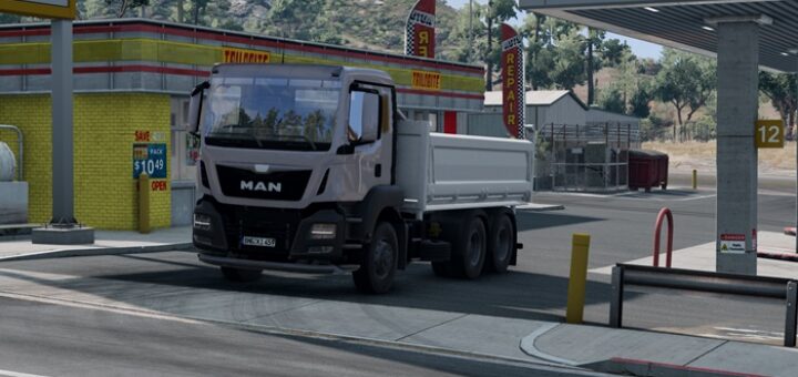 BeamNG - MAN TGS/TGX Rework Truck - BeamNG Drive Mods Download