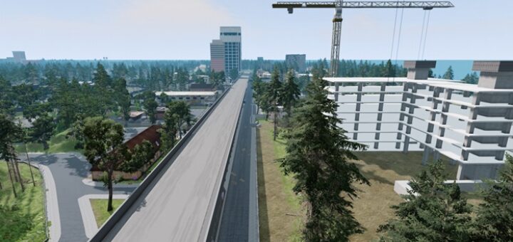 BeamNG - East Coast Rework Map - BeamNG Drive Mods Download