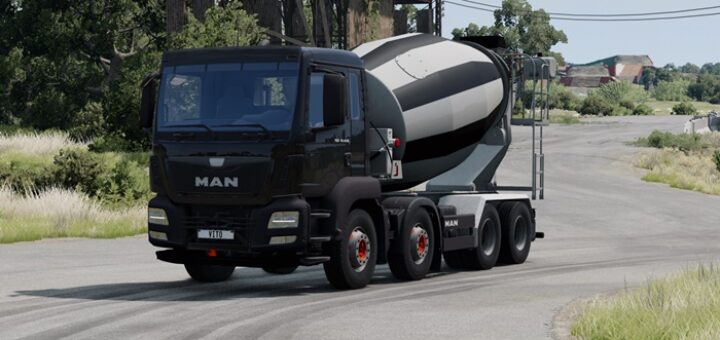 BeamNG - Kenworth T880 Flatbed Towing Big Trucks Day Cab - BeamNG Drive ...