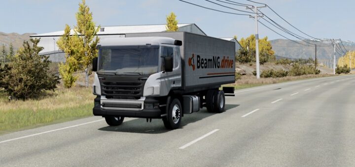 BeamNG - Peterbilt W900 MS Semi V2.10 - BeamNG Drive Mods Download