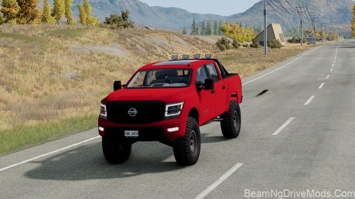 BeamNG - Nissan Titan 2020 - BeamNG Drive Mods Download