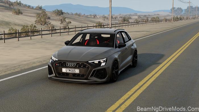 BeamNG - Audi RS3 Y8 2022 - BeamNG Drive Mods Download