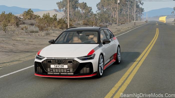BeamNG - Audi RS6 2013-2018 (0.38) - BeamNG Drive Mods Download