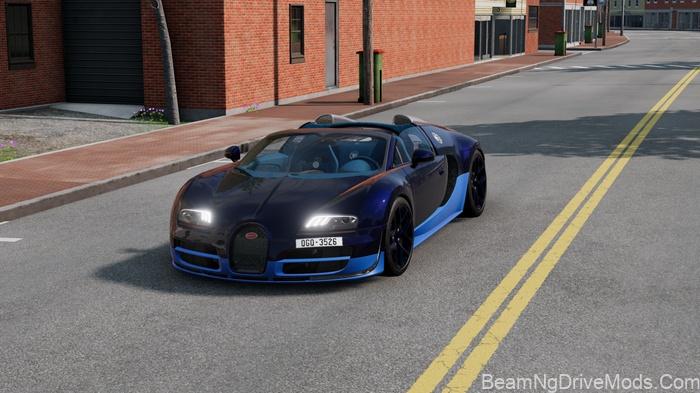 BeamNG - Bugatti Veyron Super Sport - BeamNG Drive Mods Download