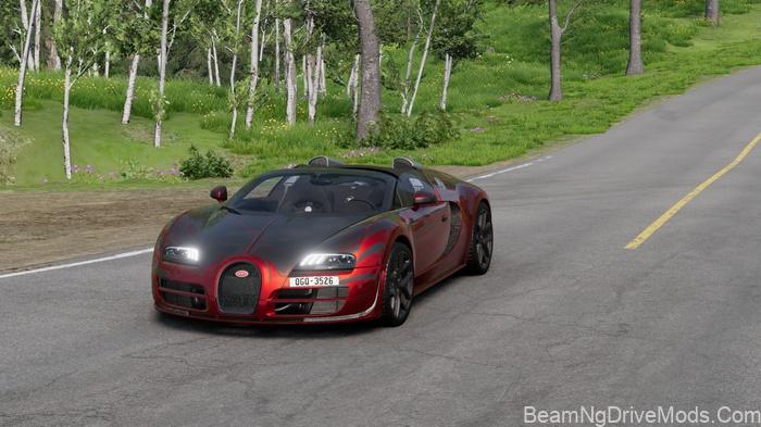 BeamNG - Bugatti Veyron Super Sport - BeamNG Drive Mods Download