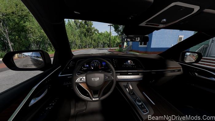 BeamNG - Cadillac Escalade ESV 2023 (0.38) - BeamNG Drive Mods Download