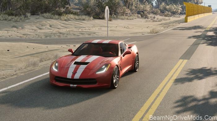 BeamNG - Chevrolet Corvette (C7) V3.1 - BeamNG Drive Mods Download