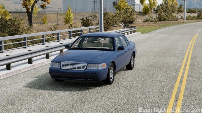 BeamNG - Ford Crown Victoria V1.7 - BeamNG Drive Mods Download